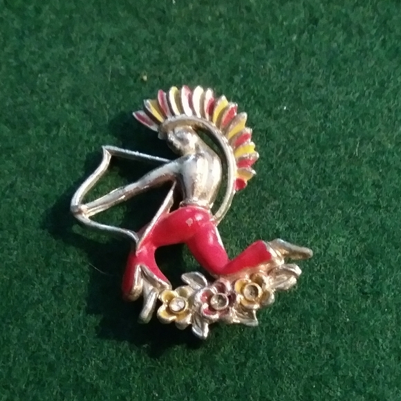 Jewelry | Vintage Native American Pinbrooch | Poshmark